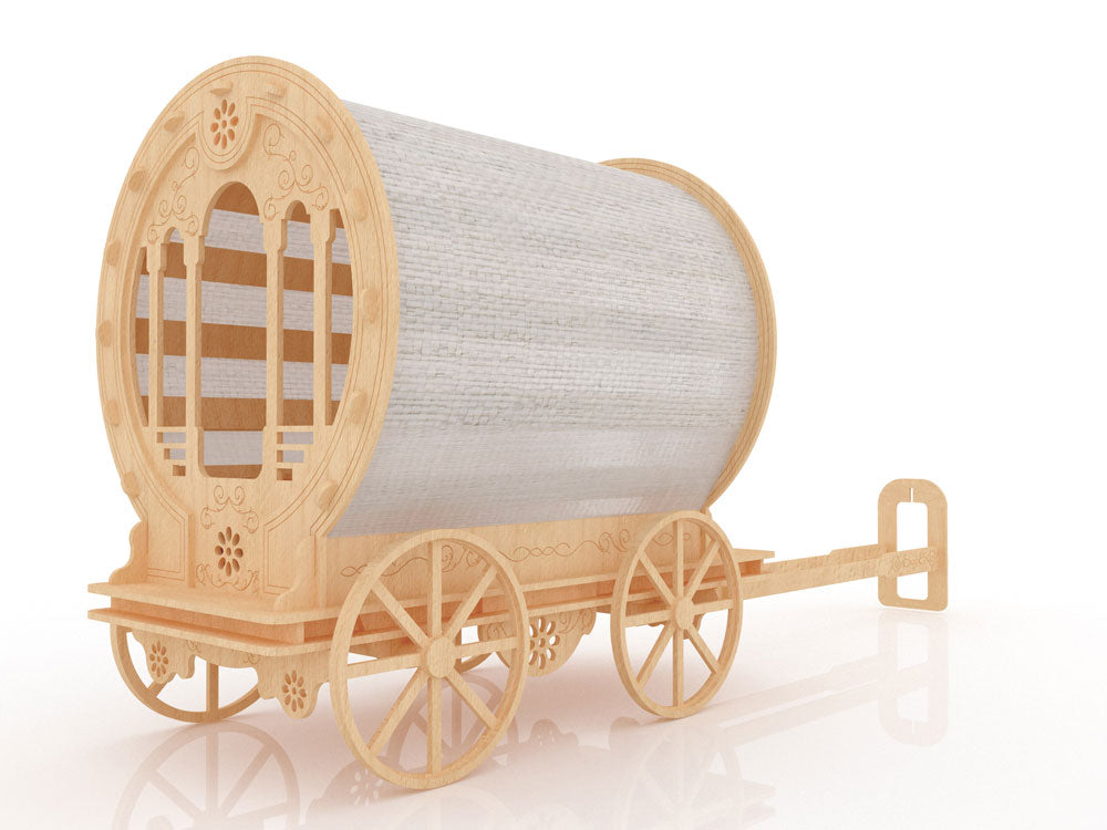 Openlot Gypsy Wagon - 3D Replica Model – Bird's Wood Shack & Bird's ...